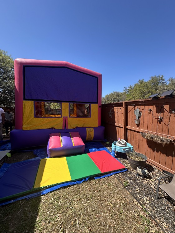 Princess Pink Moon Bounce #5 - LittleHero Jumpers & More